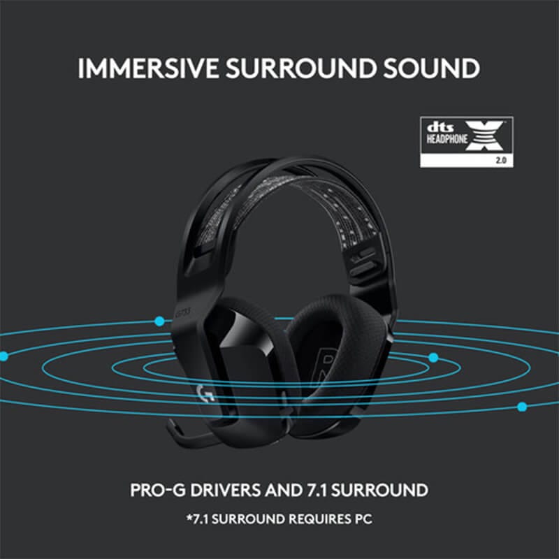 Logitech G733 LIGHTSPEED Wireless Gaming Headset – Chazakit